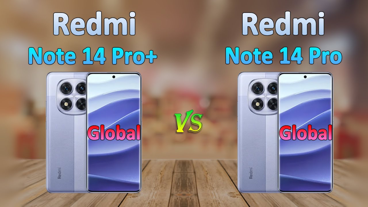 Xiaomi Redmi Note 14 Pro Plus Global vs Redmi Note 14 Pro - Performance ...