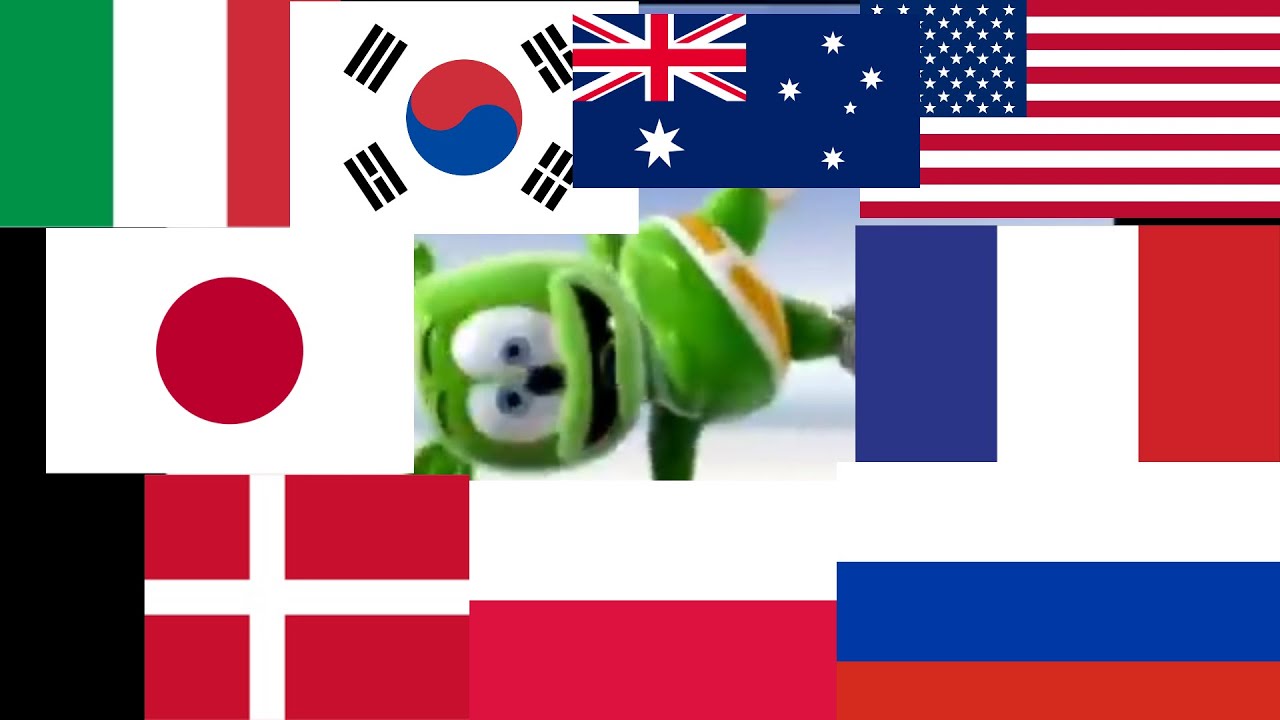 Gummy Bear Version It’s 9 Languages - YouTube