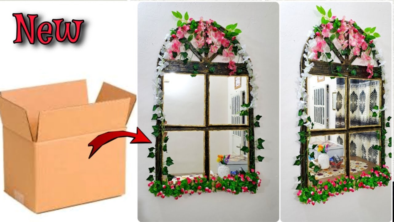 You have never seen a cardboard window like this before on Youtube! and ...