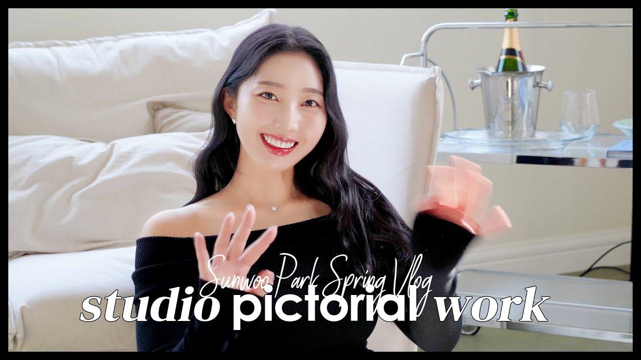 [4K] 댕댕미 가득한 인쇼 촬영장 브이로그 🐶 요정 그잡채 🧚‍♀️ 쇼핑몰사장 VLOG 서누파크 박선우 모델 데일리룩 출근룩 ...