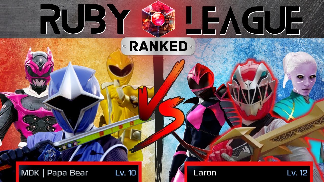 Power Rangers Legacy Wars Ranked Ruby League Battle, Preston Vs Zayto ...