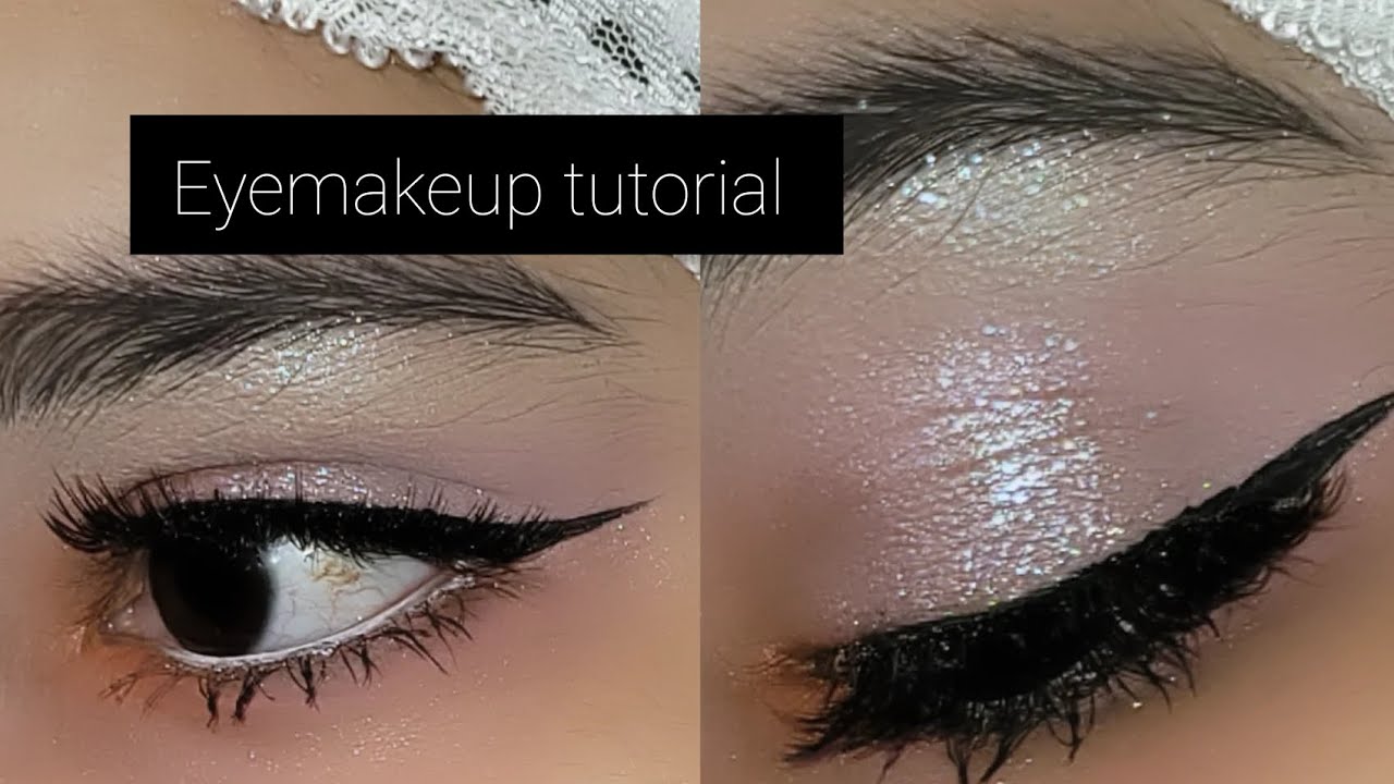 eyemakeup tutorial/ soft glam eyemakeup look /party makeup look #mua # ...