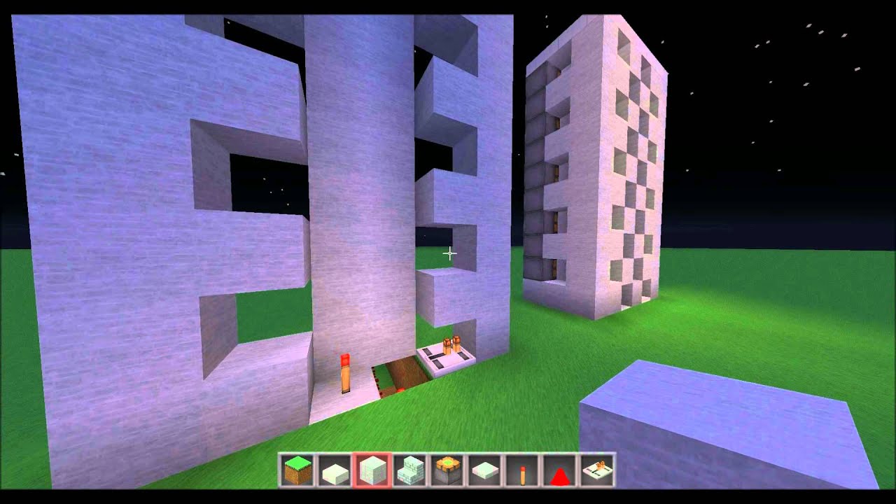 MineCraft RedStone Tutorial - Elevator ( 3 ) - YouTube