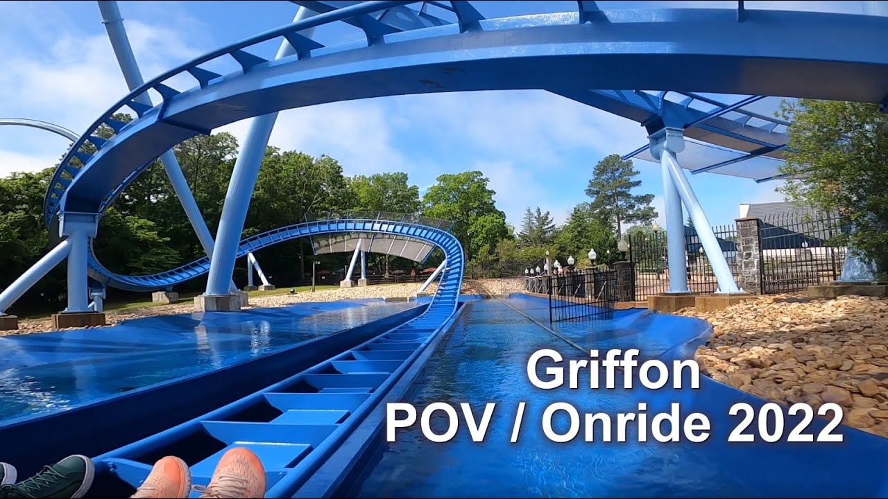 Griffon (POV 2022) - B&M Dive Coaster - Busch Gardens Williamsburg ...