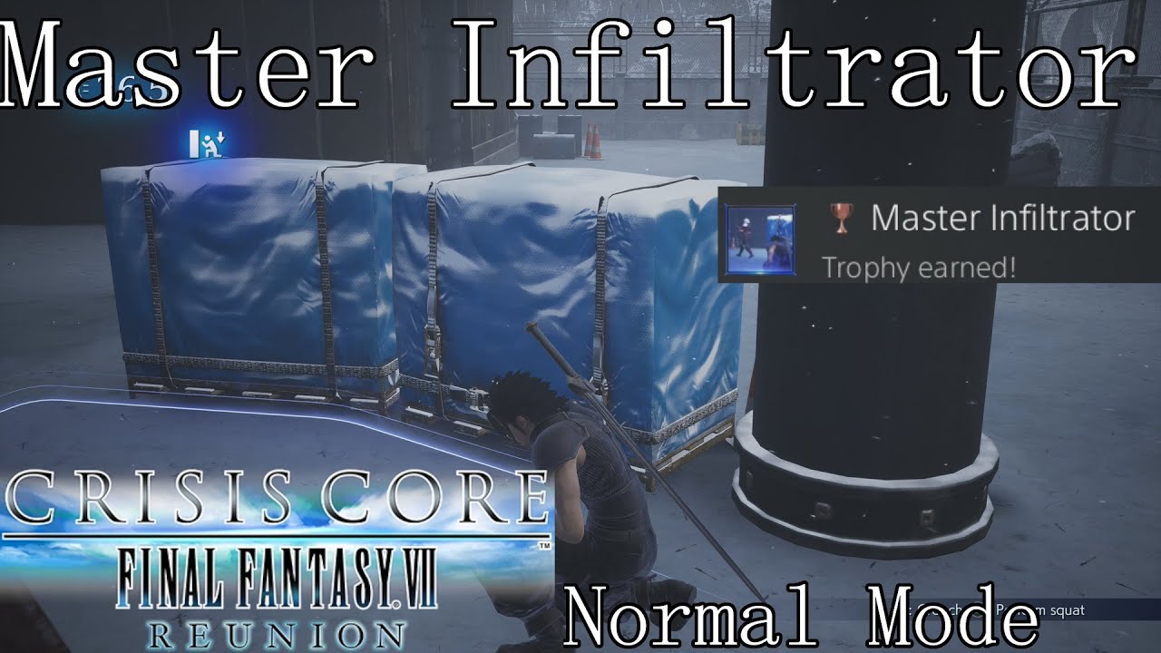 Crisis Core: Final Fantasy VII Reunion - Master Infiltrator Trophy ...