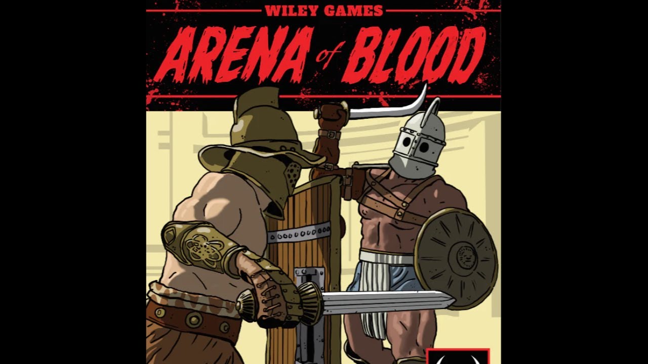 New Wiley Games "Arena of Blood" Miniature Gladiator Game Rulebook ...