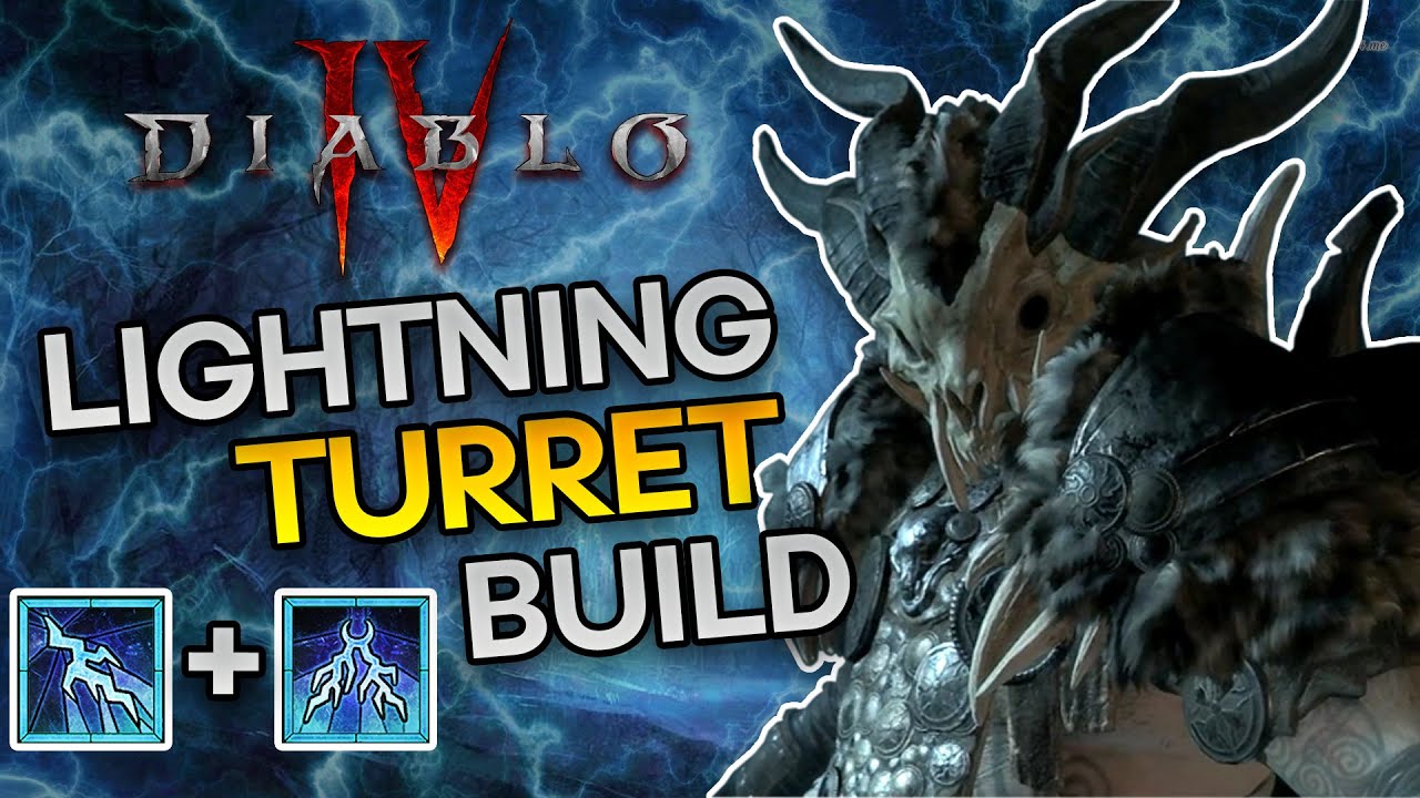 Diablo 4 - Transform into a Lightning TURRET with this Druid Build ...
