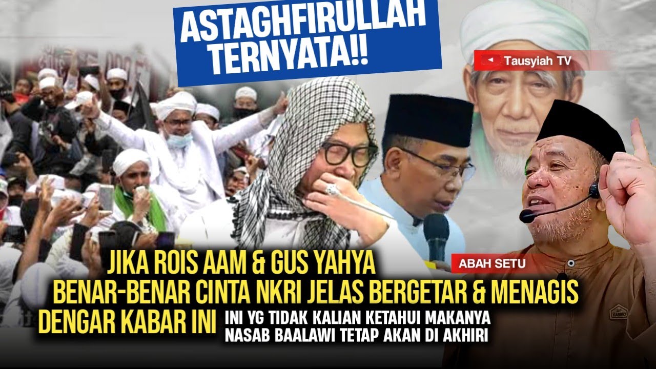 POLEMIK NASAB SEMAKIN MEMBURUK!! ROIS AAM & GUS YAHYA NYESAL PECAT KH IMAD STELAH TAHU INI - YouTube