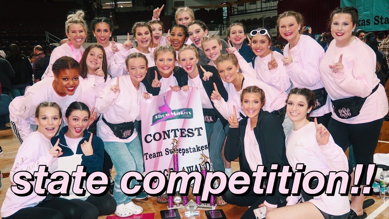 behind the scenes of a STATE DANCE COMPETITION - YouTube