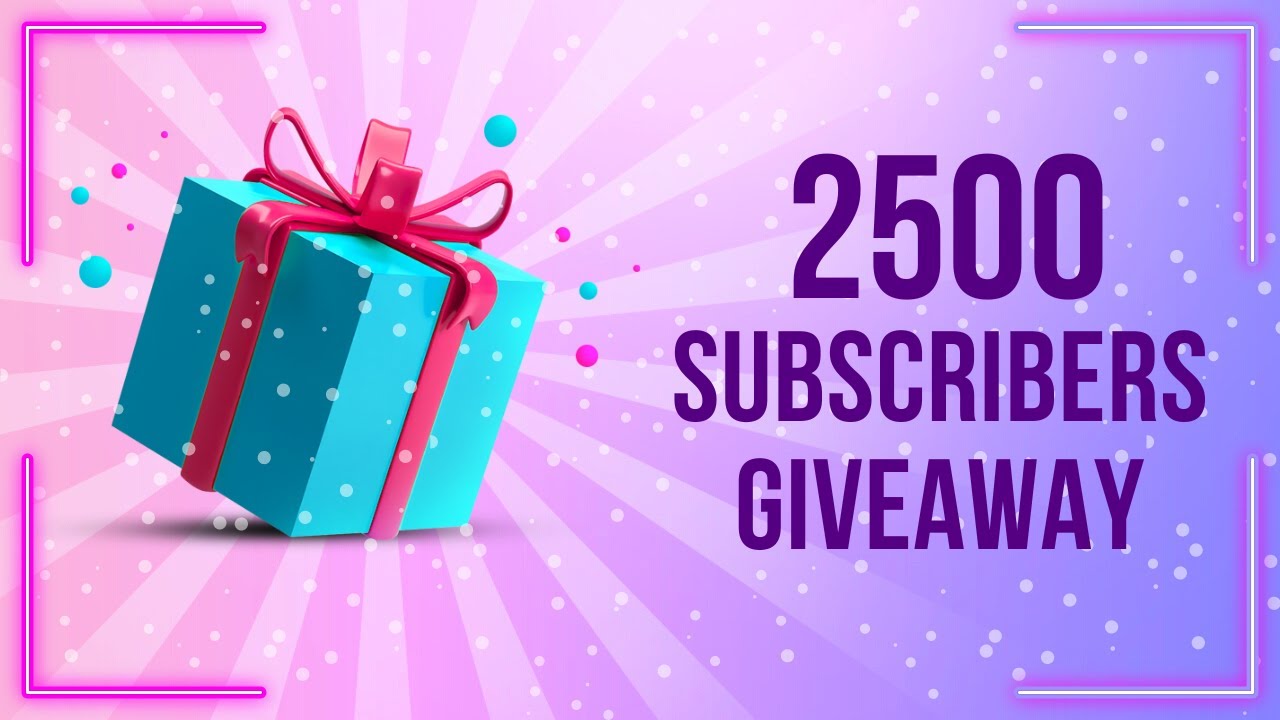 RANDOM LIFESTYLE VLOG 2500 SUBSCRIBER GIVEAWAY 2022 (CLOSED) - YouTube