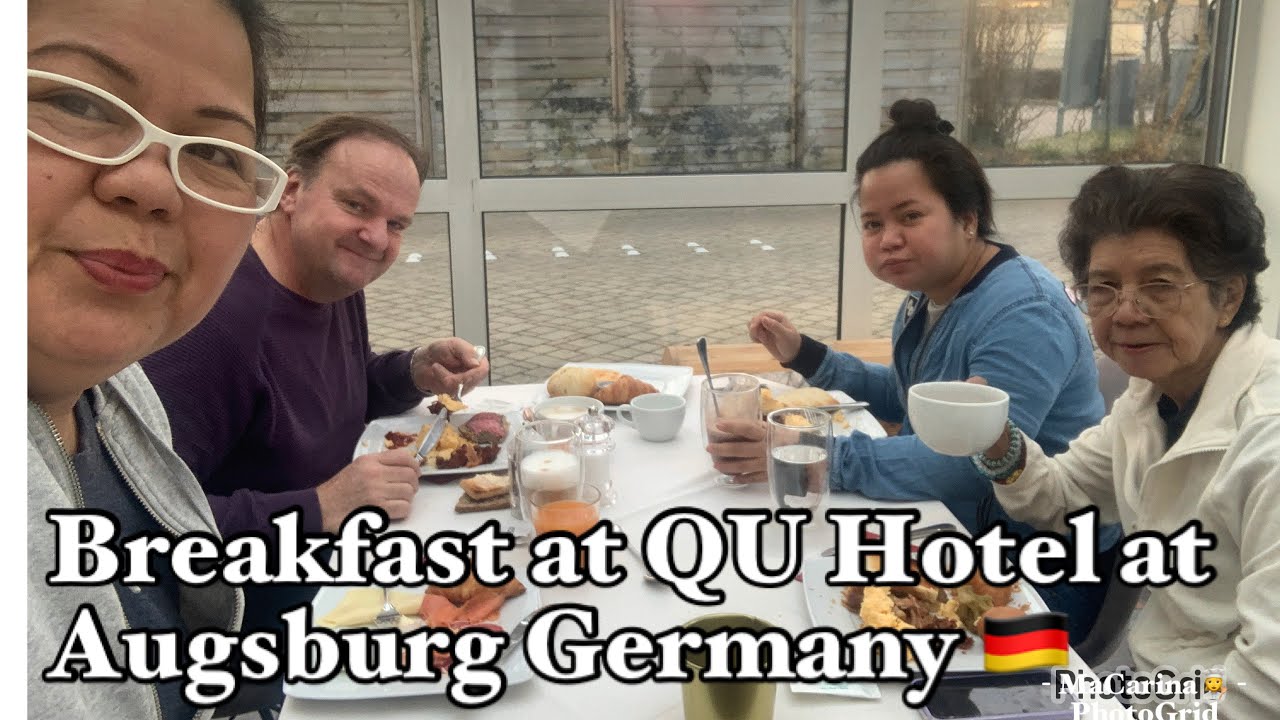 Breakfast at QU hotel in Augsburg Germany 🇩🇪 - YouTube