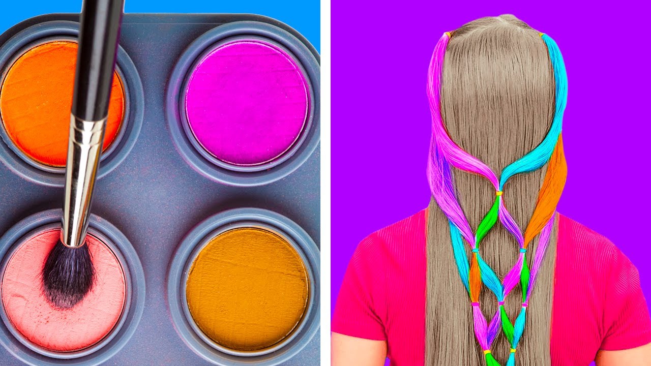 Awesome hair tricks that will make your life easier - YouTube