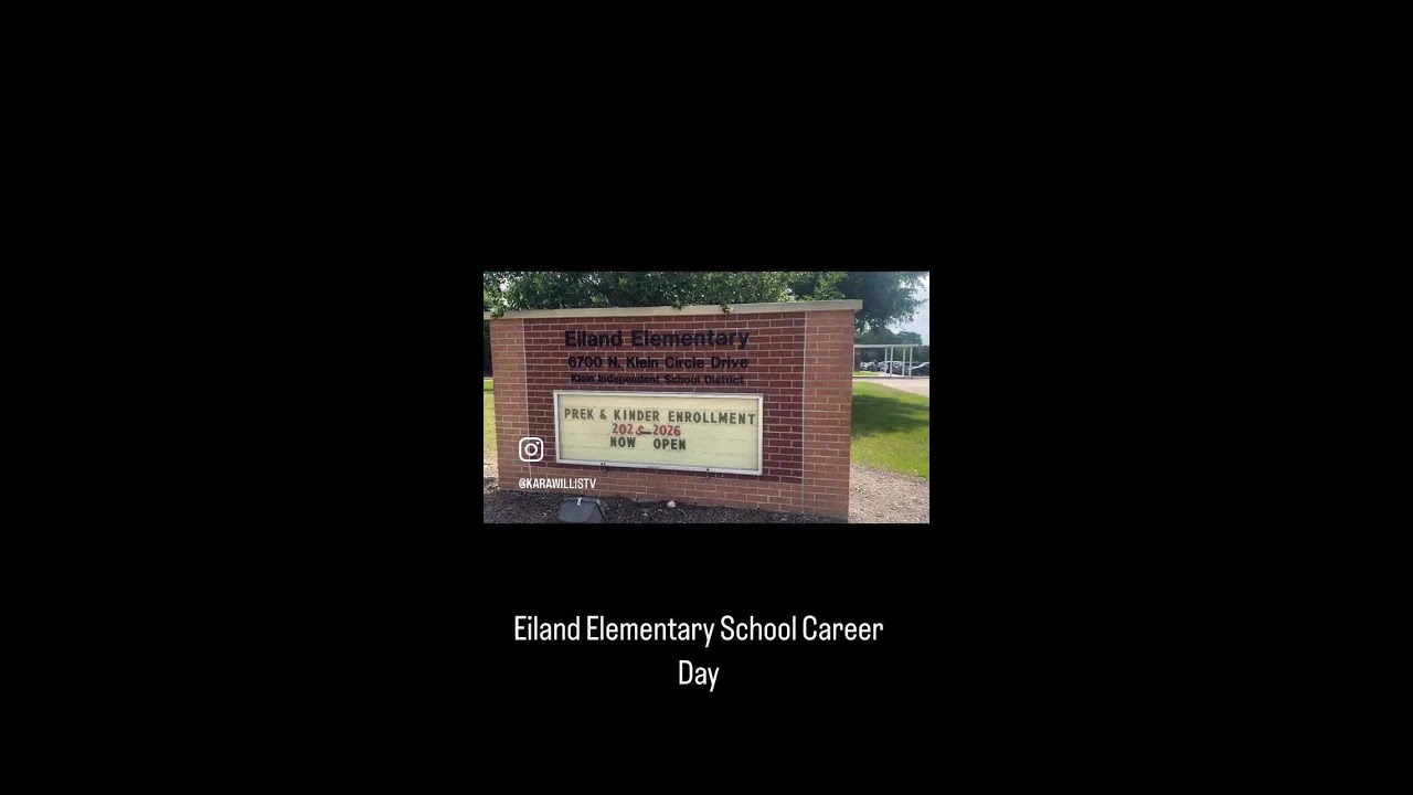 Eiland Elementary School hosts Career Day- CW39's Kara Willis invited ...