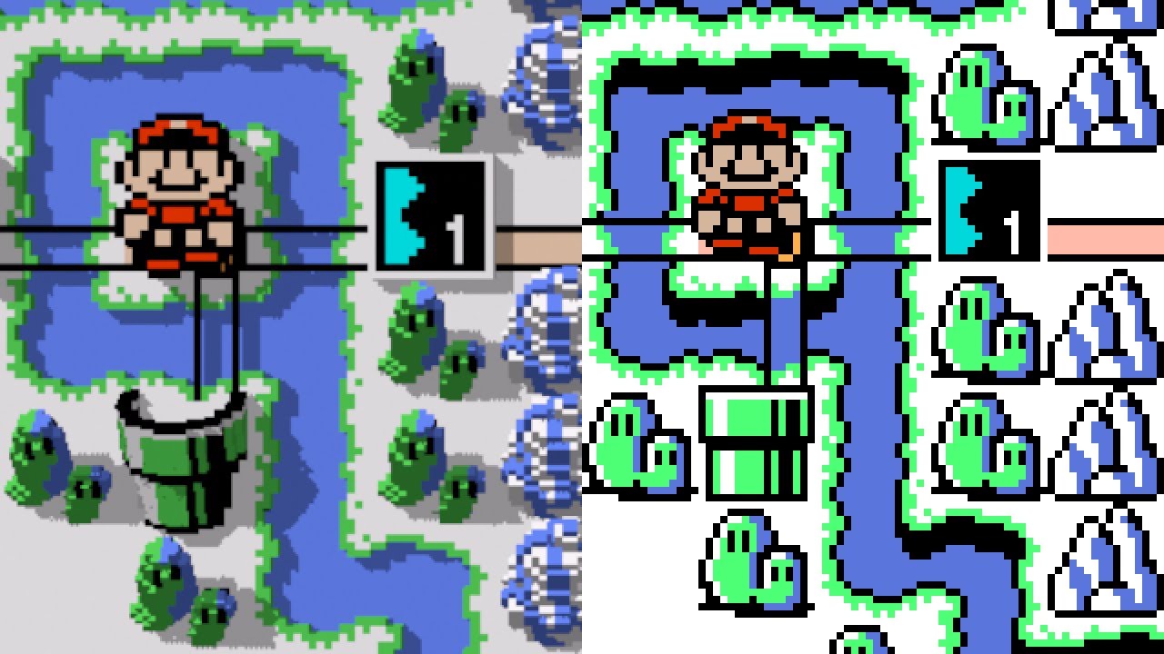 Super Mario Bros. 3 in 3D - World 6 Ice Land. ᴴᴰ - YouTube