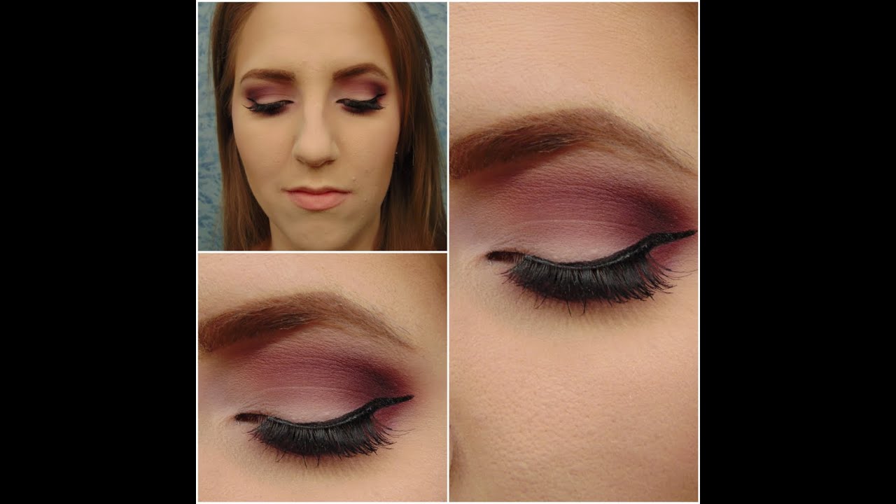 Soft Plum Eyes Valentine's Day Look - YouTube