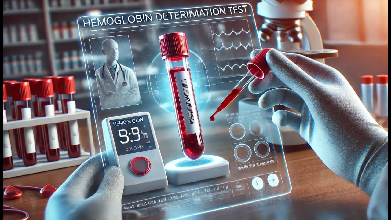 DETERMINATION OF HAEMOGLOBIN - YouTube