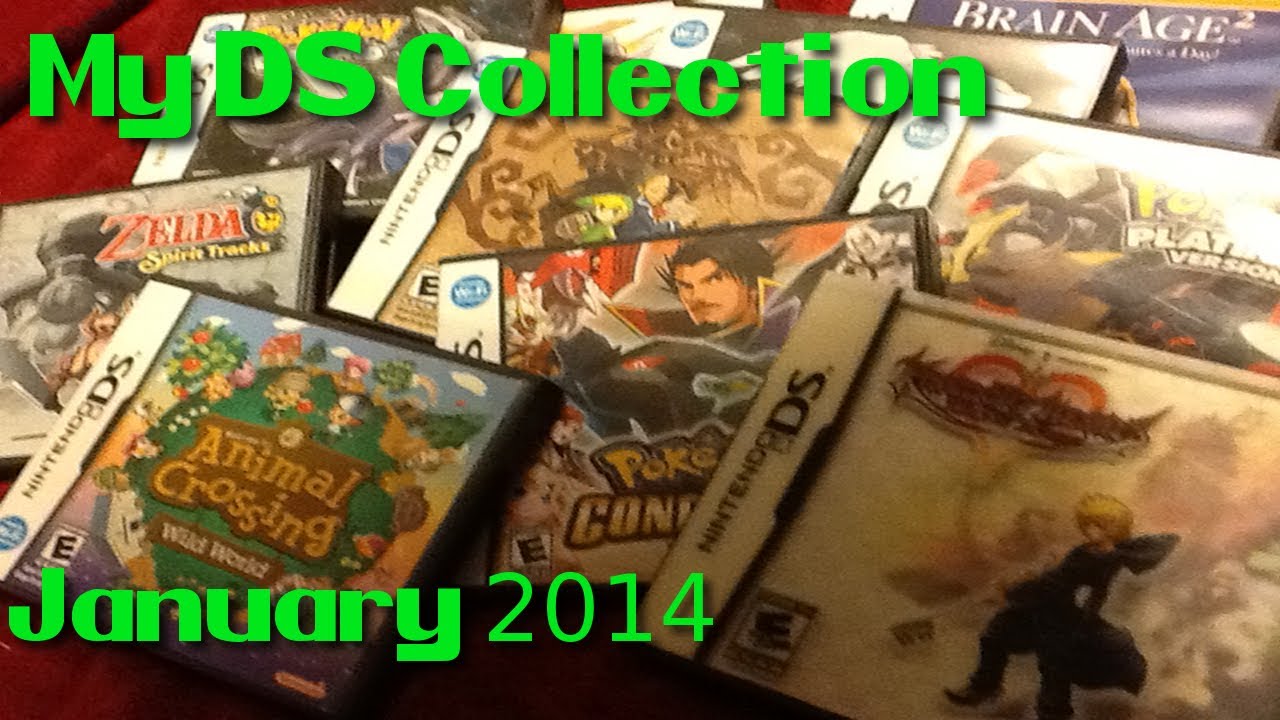 My DS Collection (January 2014) - YouTube