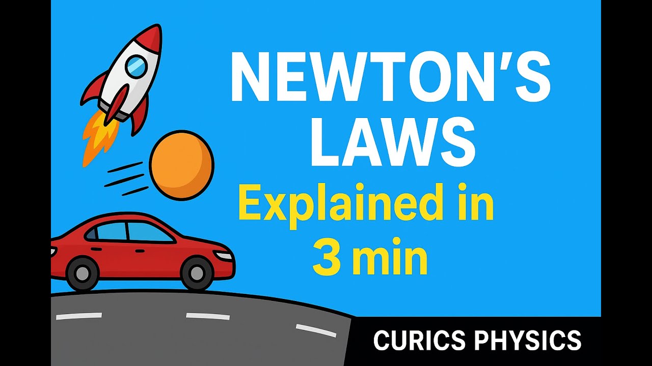 “Newton’s Laws of Motion Explained in 3 Minutes | Physics Made Simple ...