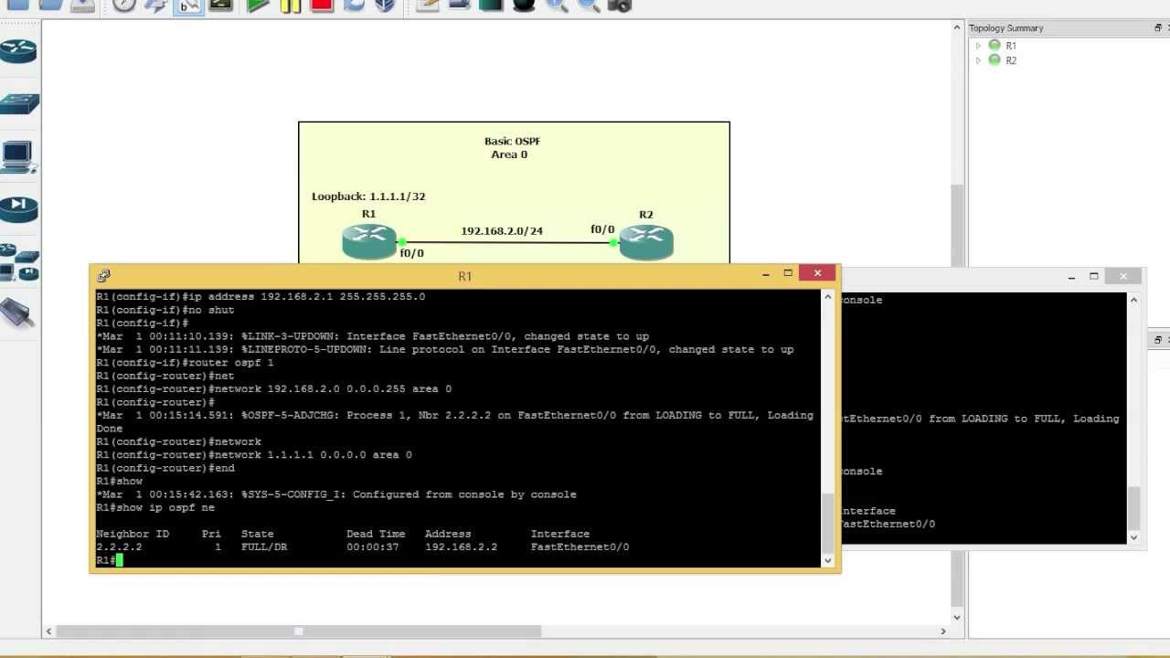 How to configure OSPF - YouTube