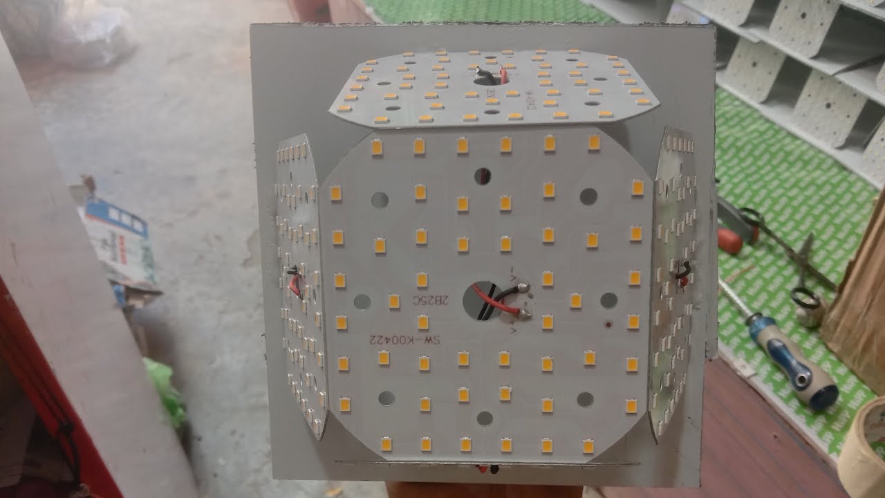 how to make led lights golden color easily tyar kaise tyar ki ha - YouTube