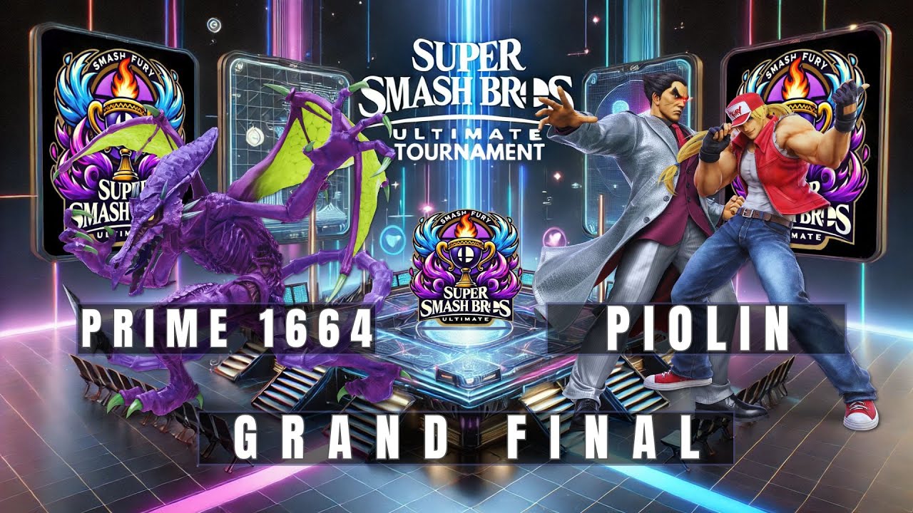 Smash Fury II | Grand Final | Prime 1664 (Ridley) vs Piolin (Terry ...