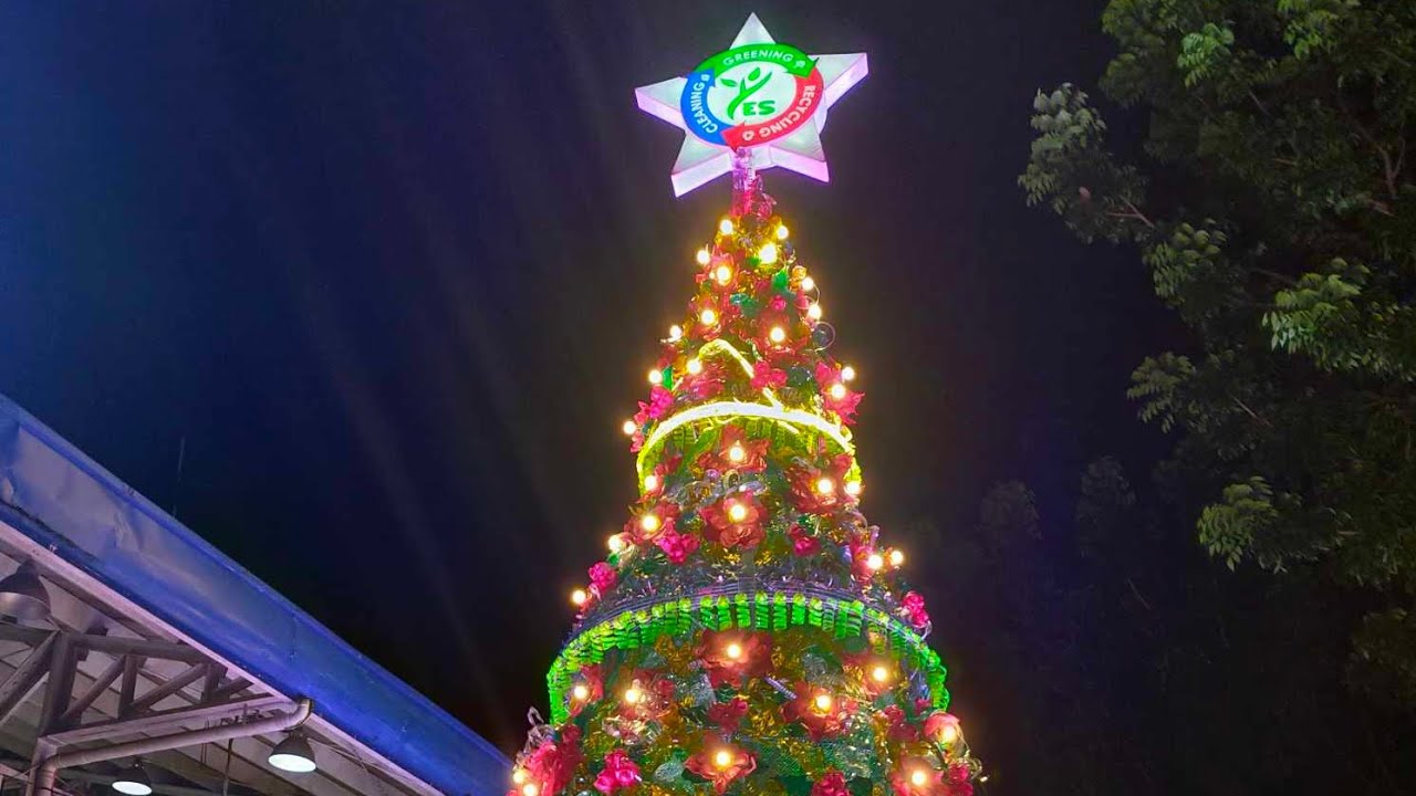 Christmas Tree Lighting and Fireworks Show 🎇🎇 - YouTube