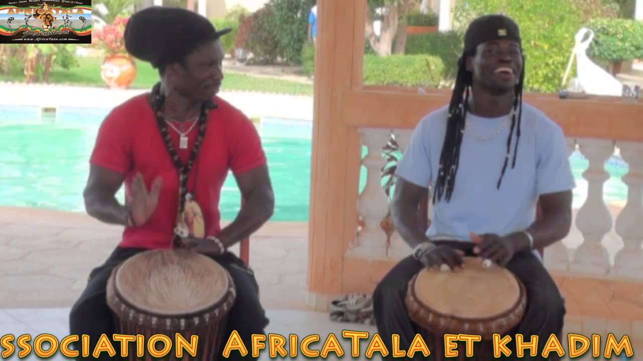 Stage de percussion au Sénégal - YouTube