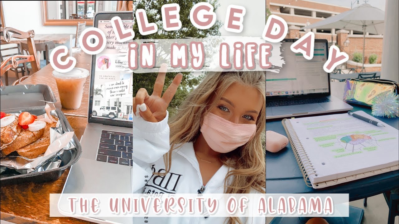 College Day In My Life | The University of Alabama - YouTube