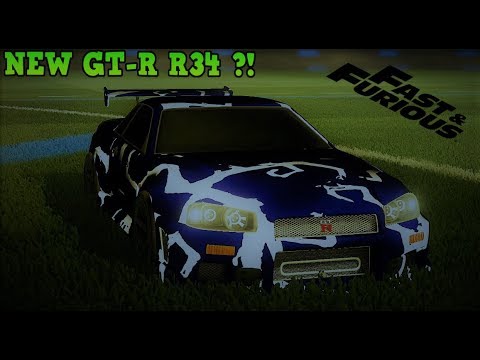 Rocket League | NISSAN SKYLINE GT-R R34 ?! | No Edits - YouTube