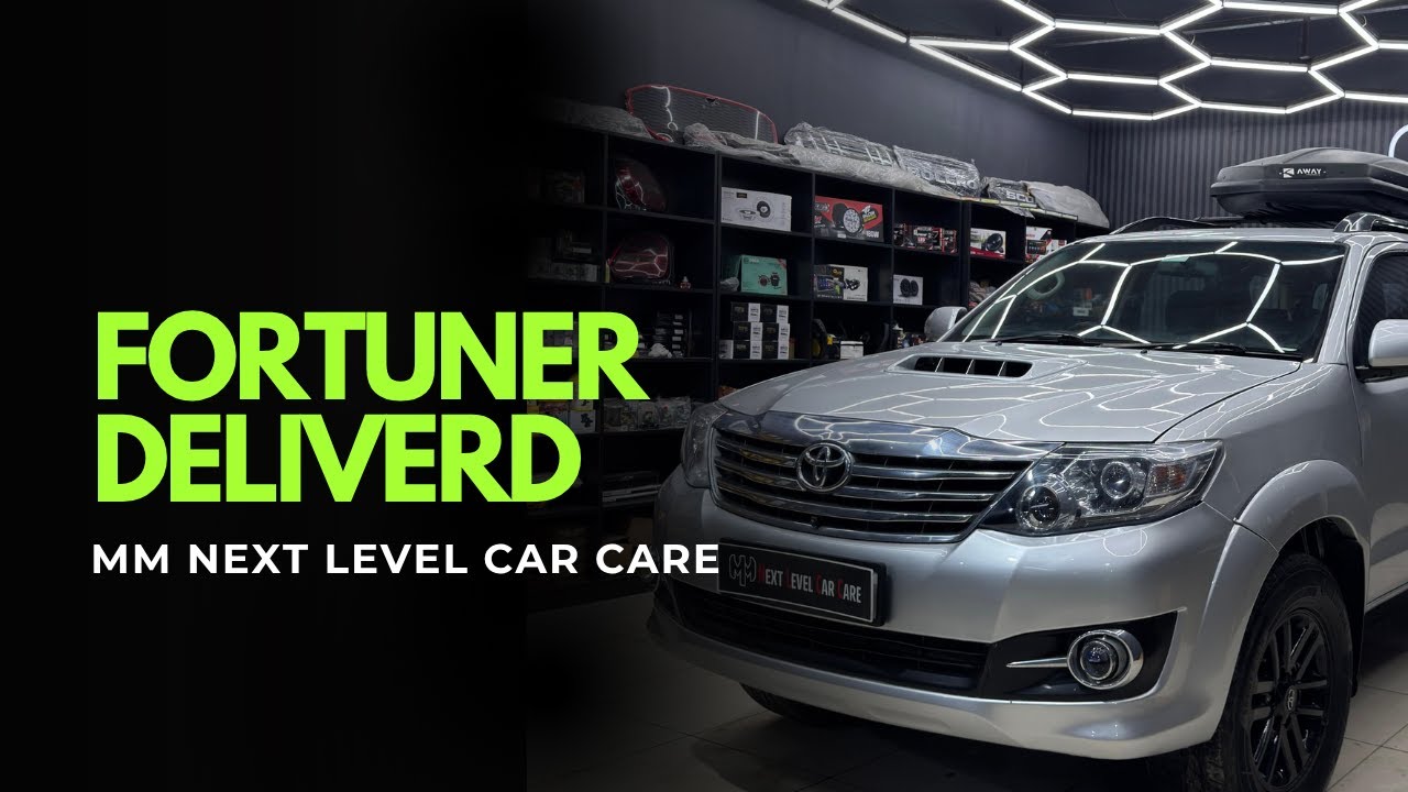 Fortuner full painting in Coimbatore - YouTube