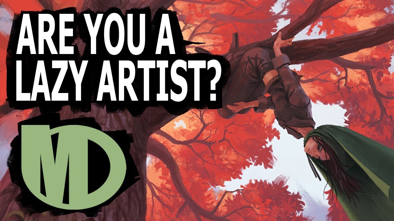 Are you a lazy artist? - YouTube