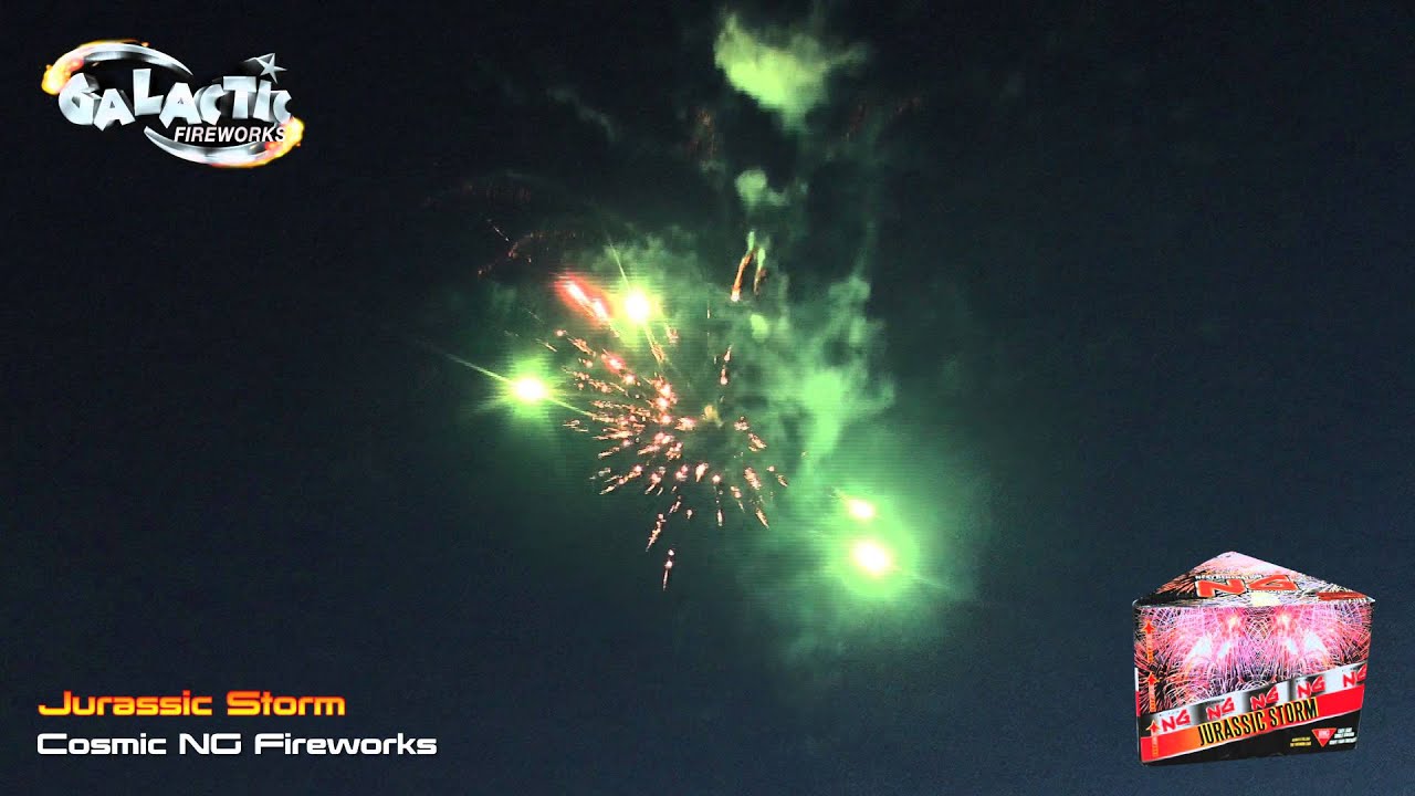 Jurassic Storm By Cosmic Fireworks -- From Galactic Fireworks - YouTube