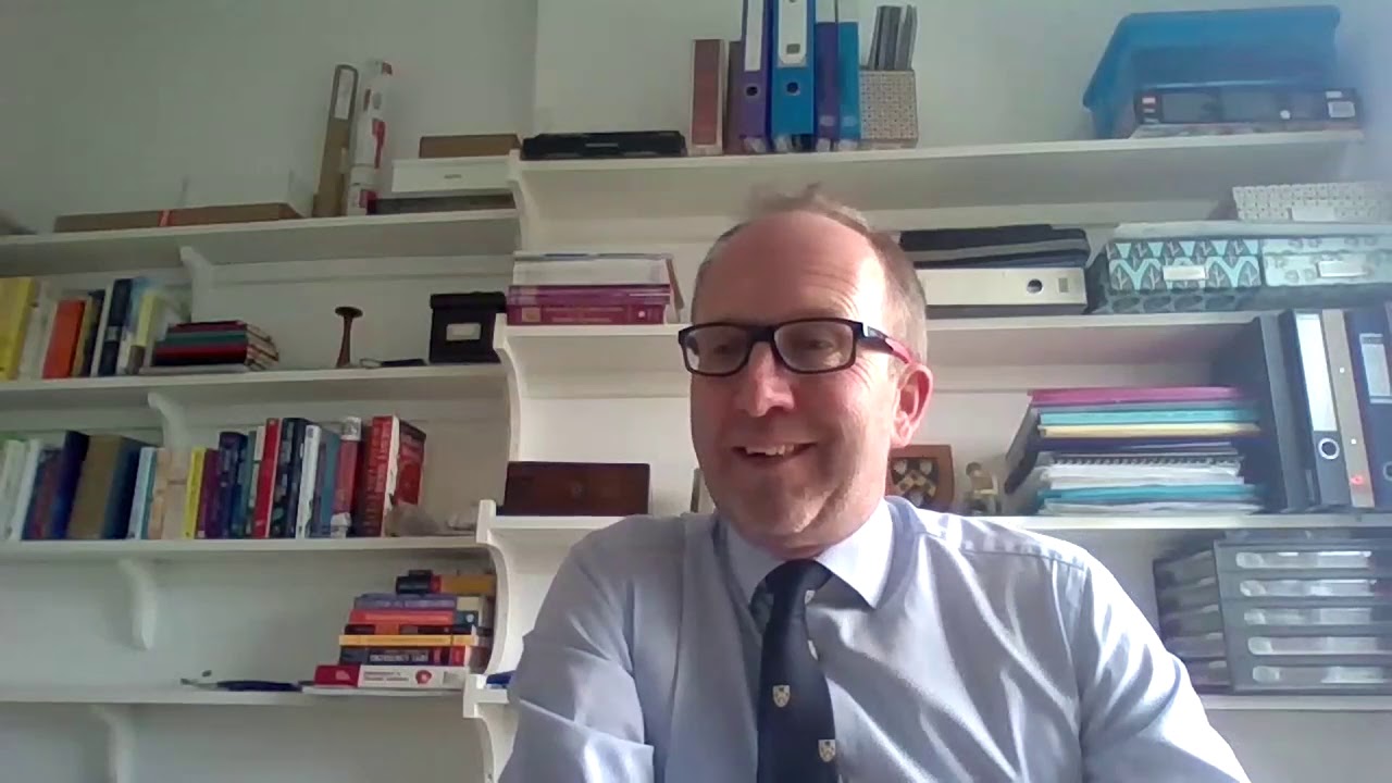 Graduation 2020 - Professor Martin Veysey - YouTube
