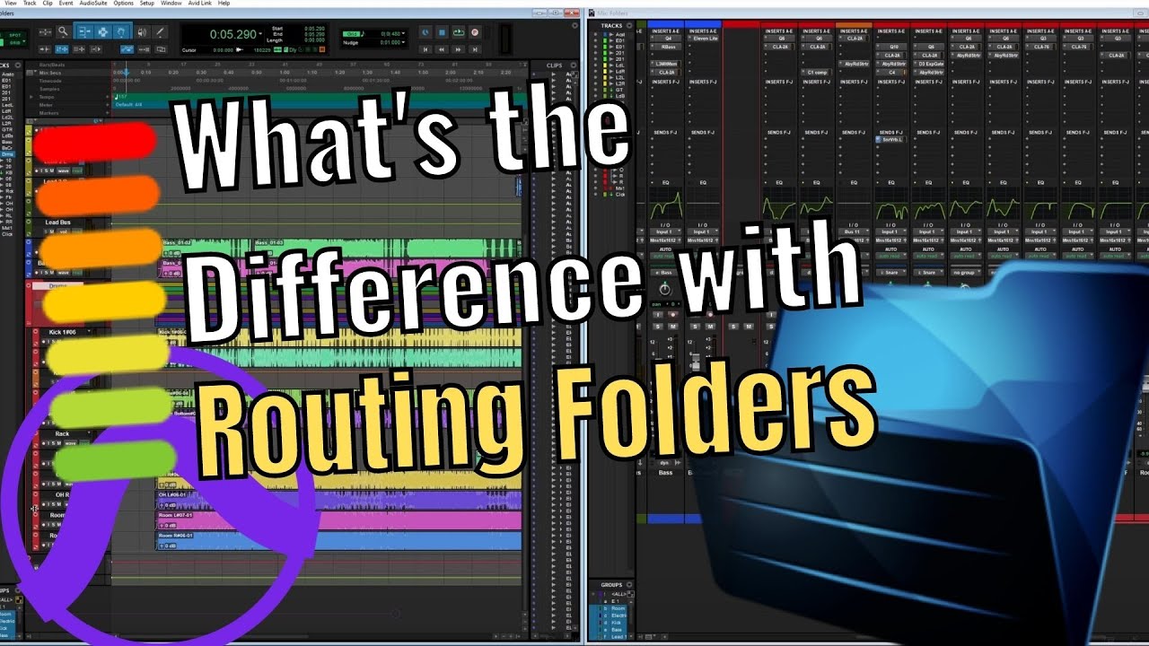 Routing Folders VS. Basic Folders - YouTube