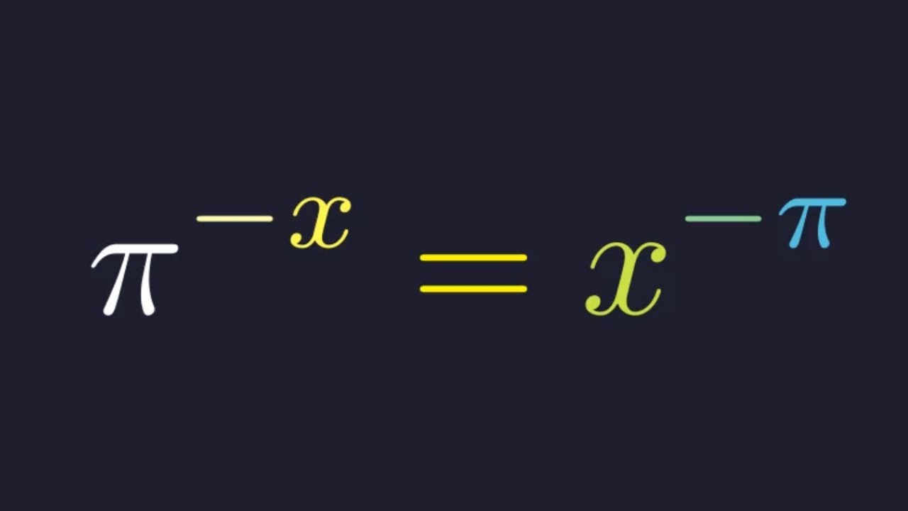 Solving The Impossible Pi Equation That Hides a Second Solution. - YouTube