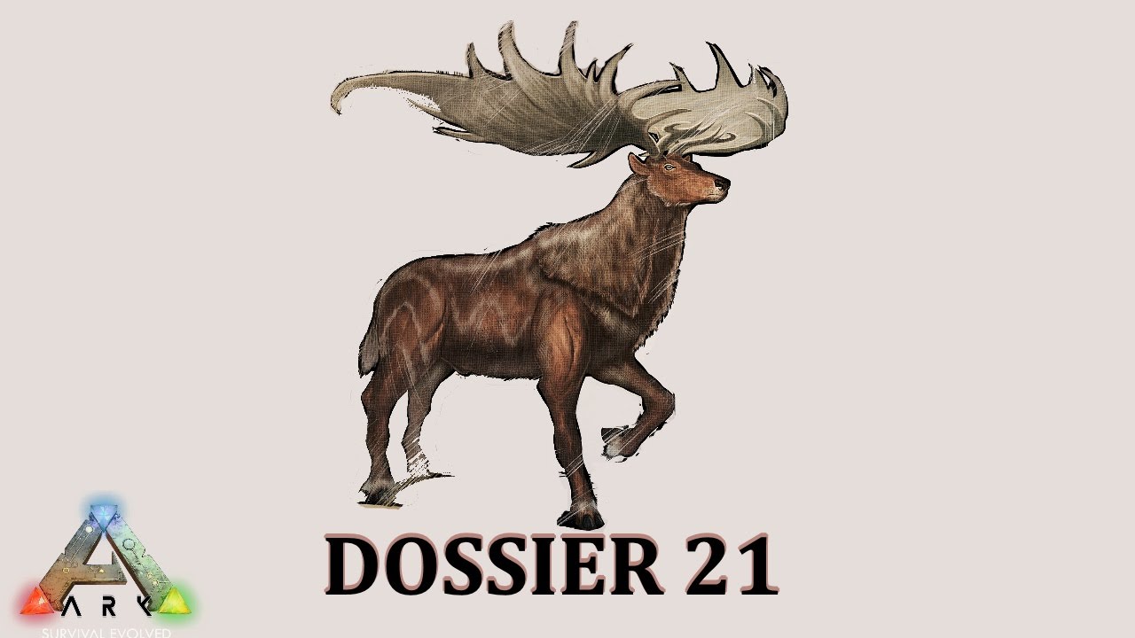 ARK : Survival Evolved -Dino Dossier 21 Megaloceros - YouTube