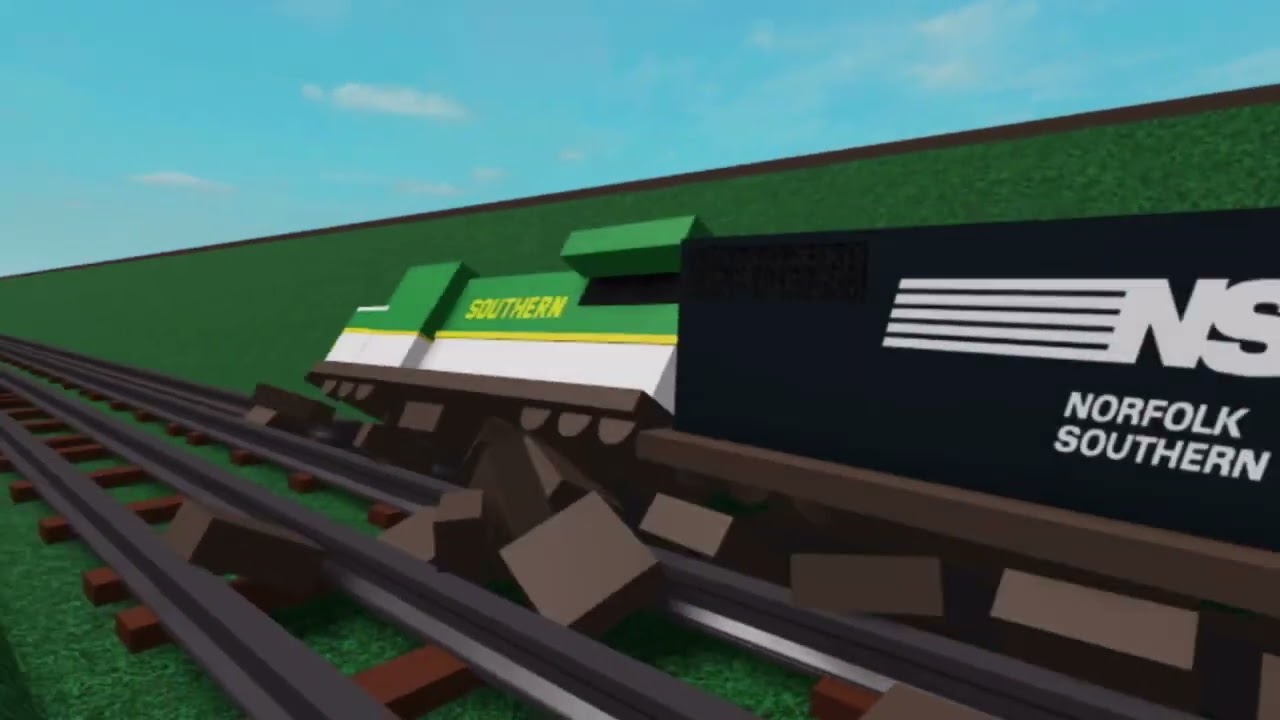NS 8099 derails (Roblox) - YouTube
