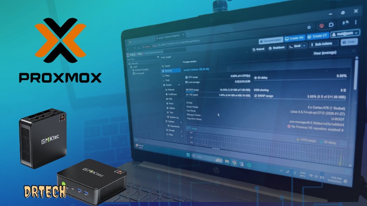 💻 Como Instalar o Proxmox no Mini PC GMKtec M6 R5 6600H - YouTube