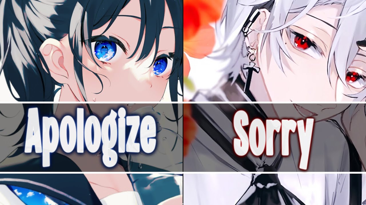 Nightcore - Apologize x Sorry (Acoustic Cover) - YouTube
