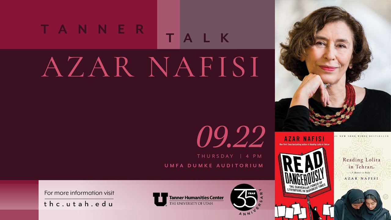 Azar Nafisi Tanner Talk - YouTube