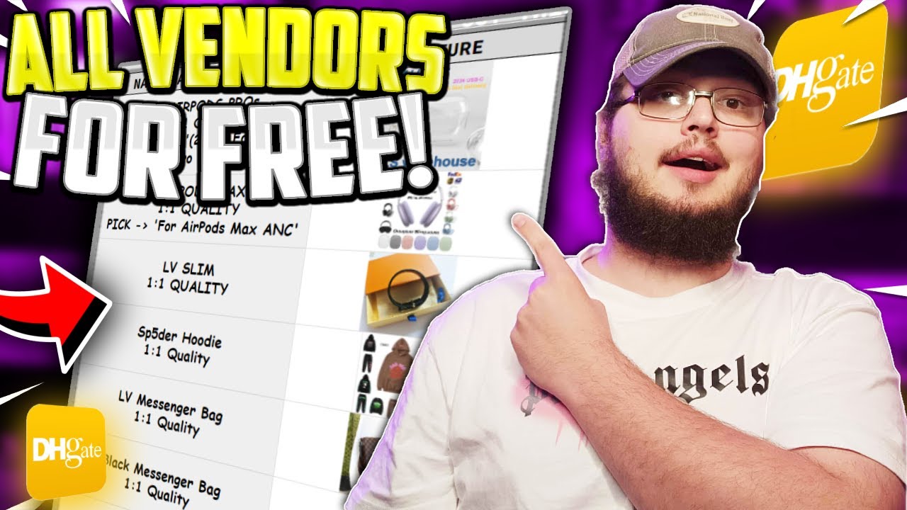 All Reselling Vendors For Free In ONE Video! (AIRPOD MAXES, SP5DER ...