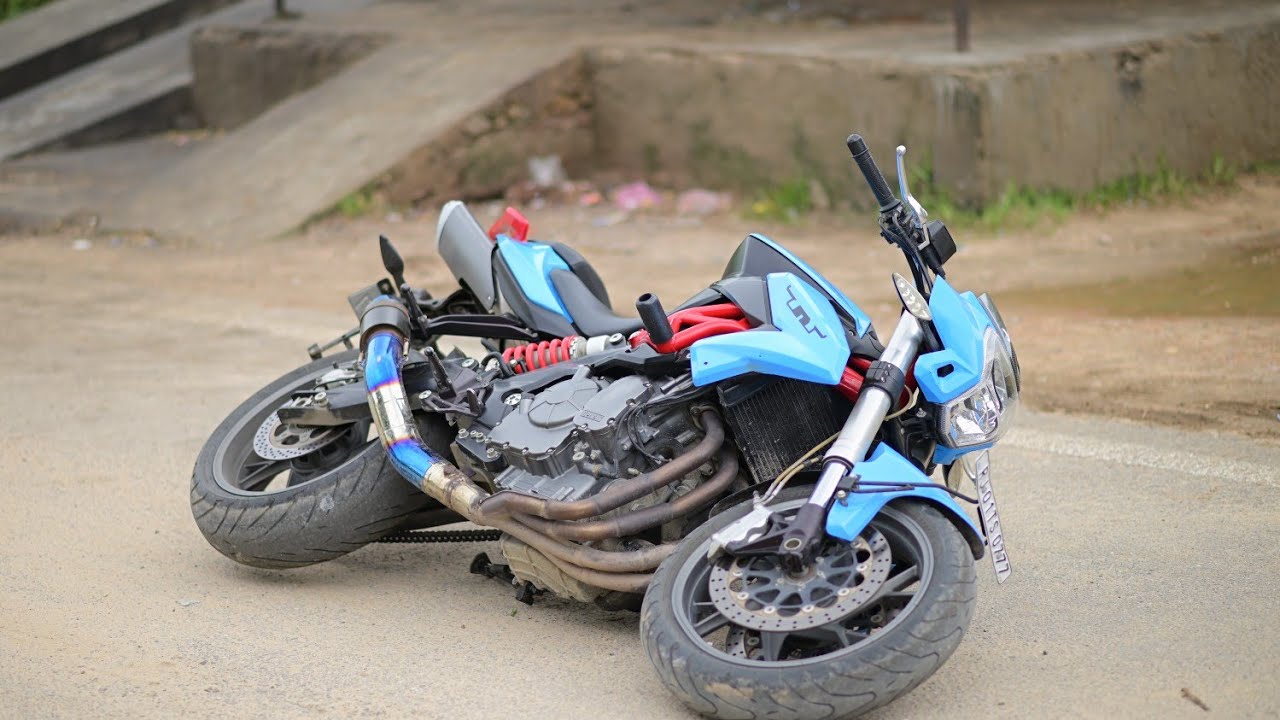 benelli 600 TNT full loaded modified wrapping full system exhaust one ...