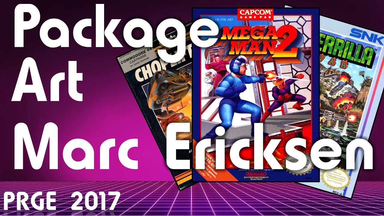 PRGE 2017 - Video Game Package Design - Portland Retro Gaming Expo ...