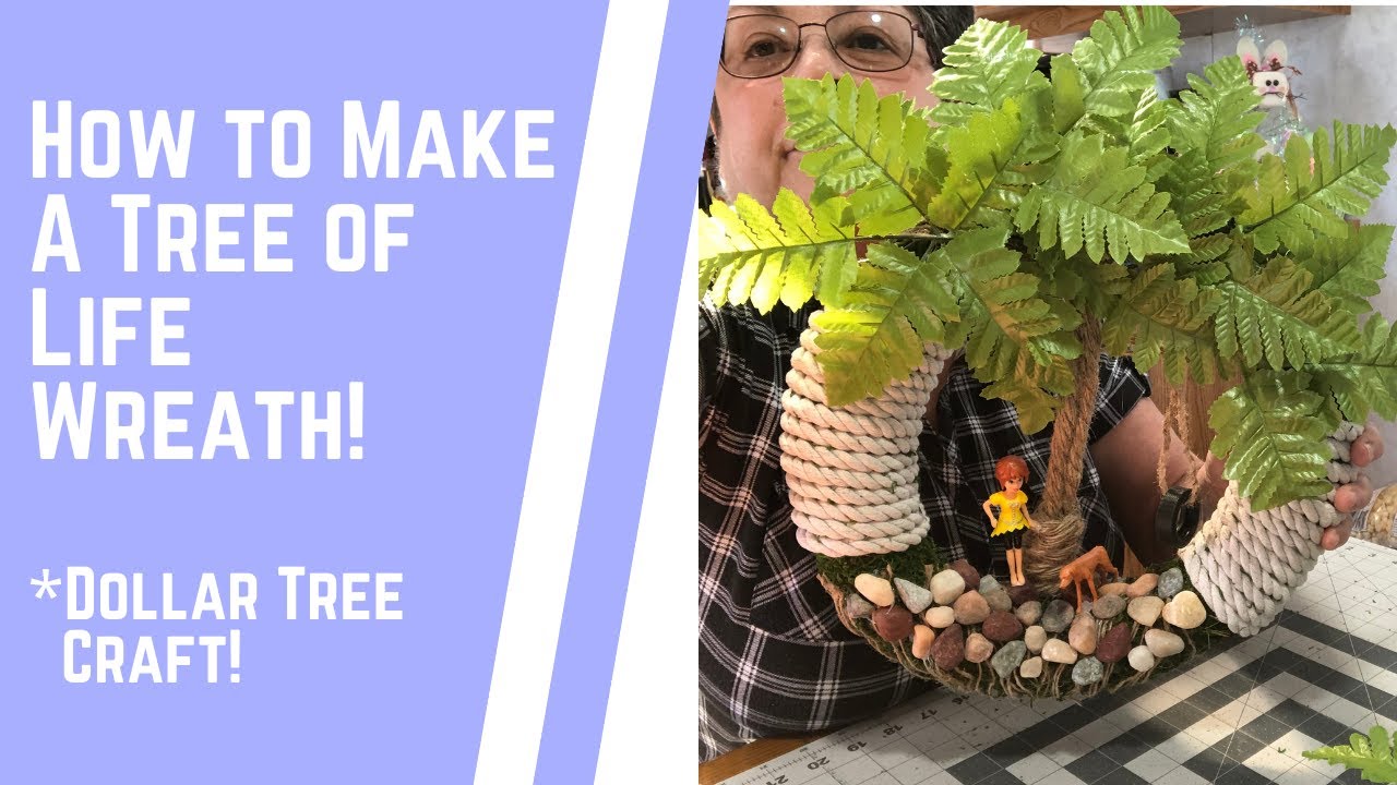 Tree of Life Wreath Tutorial | DIY Wreath Craft - YouTube