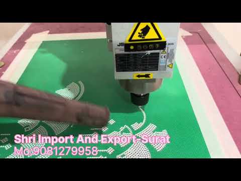 Jarkan die cutting cnc machine - YouTube