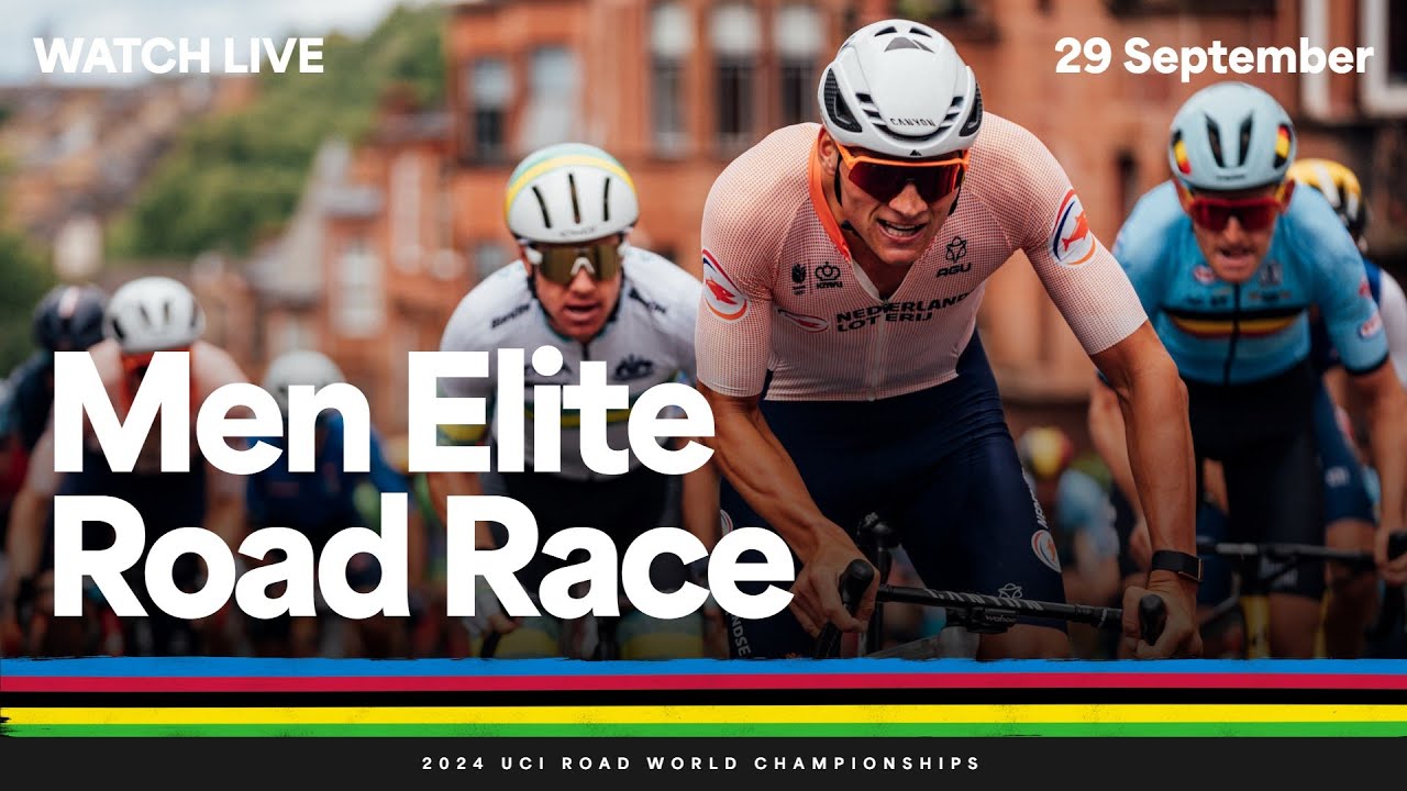 LIVE - Men Elite Road Race | 2024 UCI Road World Championships - YouTube