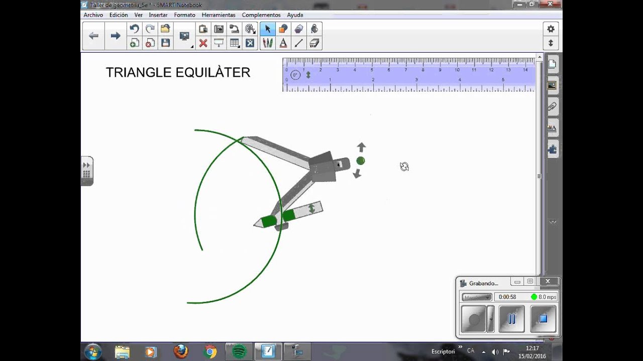 triangle equilàter - YouTube