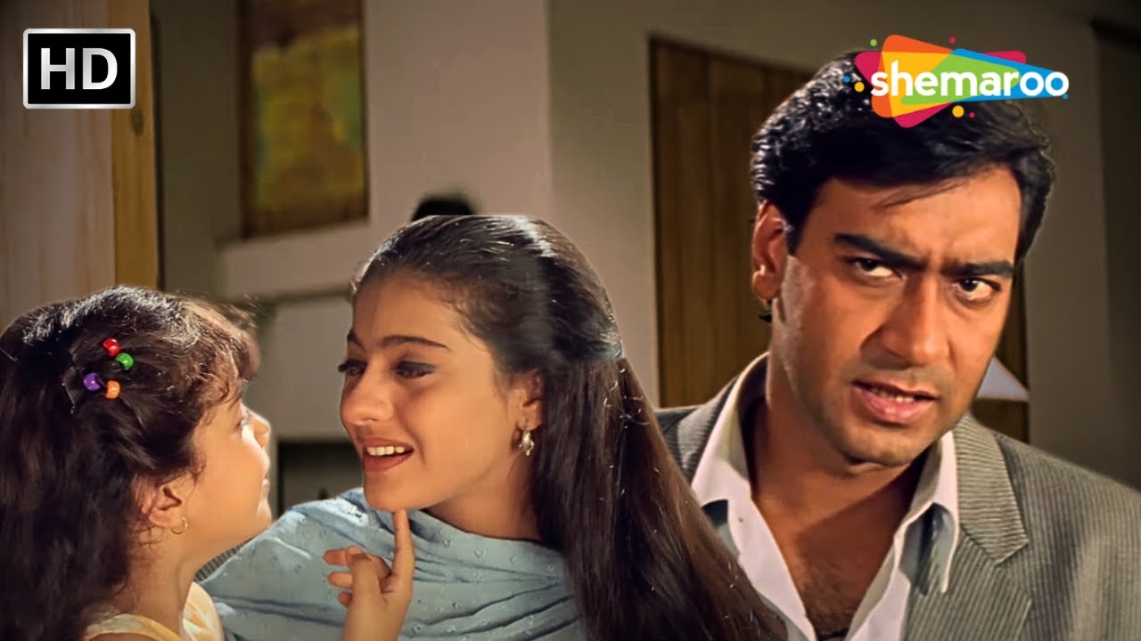 माँ हूँ में इस बच्ची की | EMOTIONAL SCENE | Ajay Devgan, Kajol | Dil ...