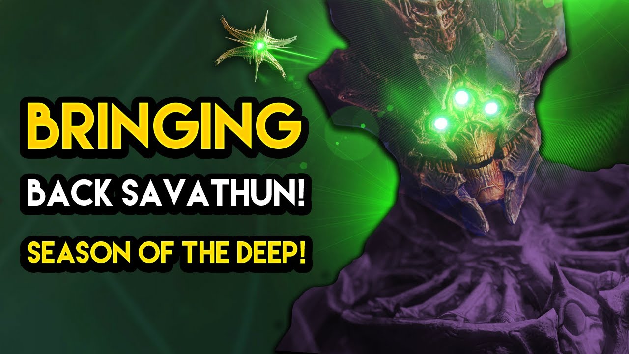Destiny 2 - BRINGING BACK SAVATHUN! Revival and Plan To Stop The ...