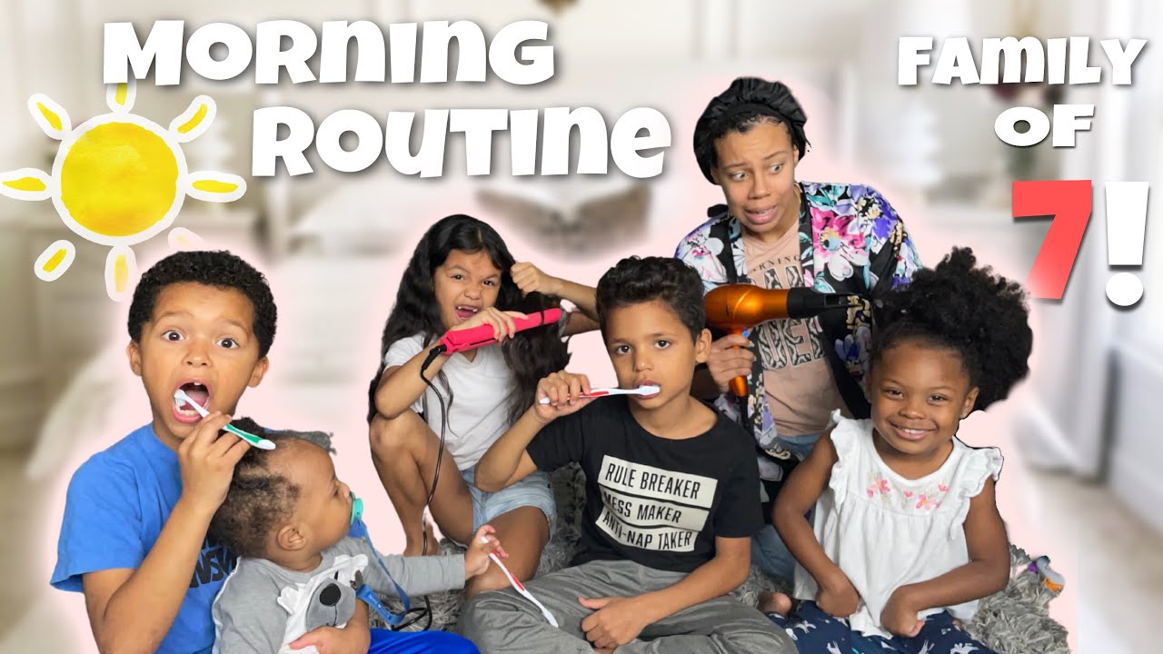 *New* 2022 FAMILY MORNING ROUTINE!! | Clinkscales Family | - YouTube